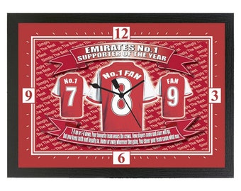 Arsenal Wall Clock | Etsy UK