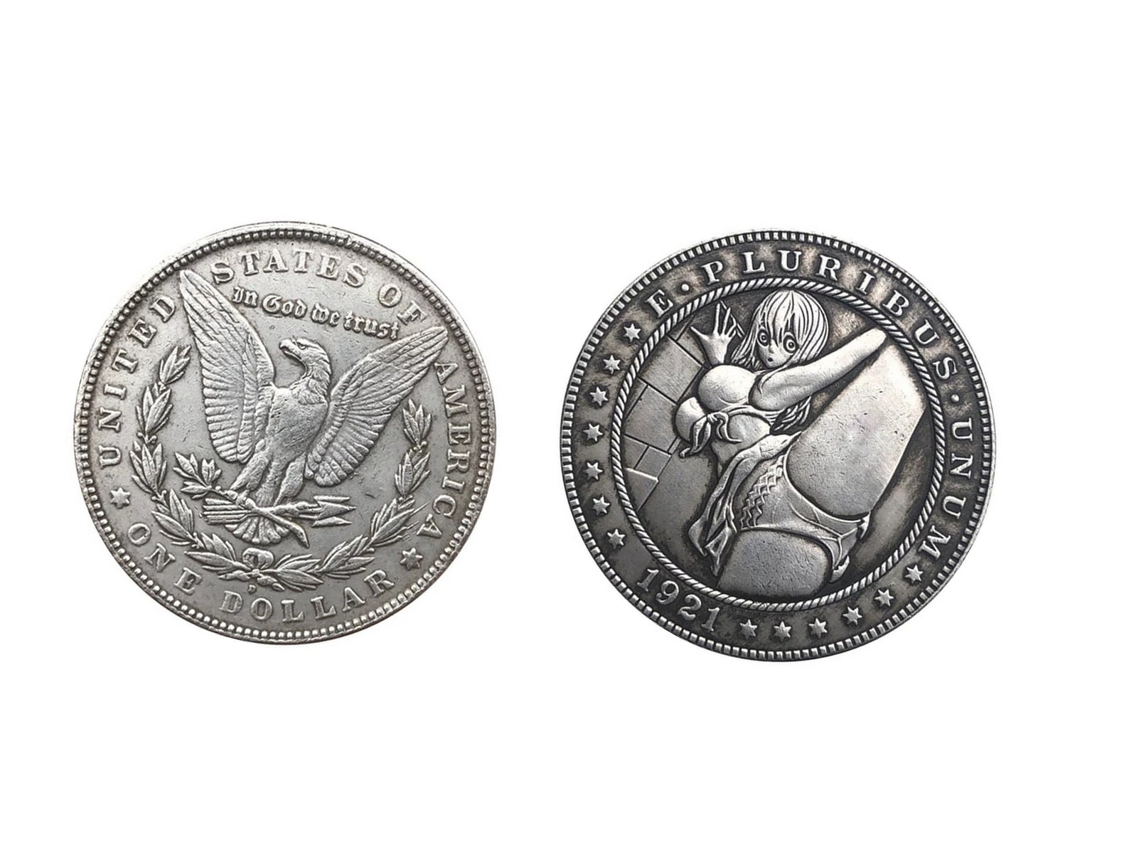 Hobo Nickel Coinsexy Woman Coin Erotic Coin Morgan Dollar - Etsy