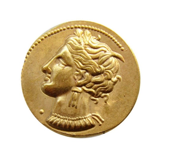 Monedas De Oro De La Antigua Grecia