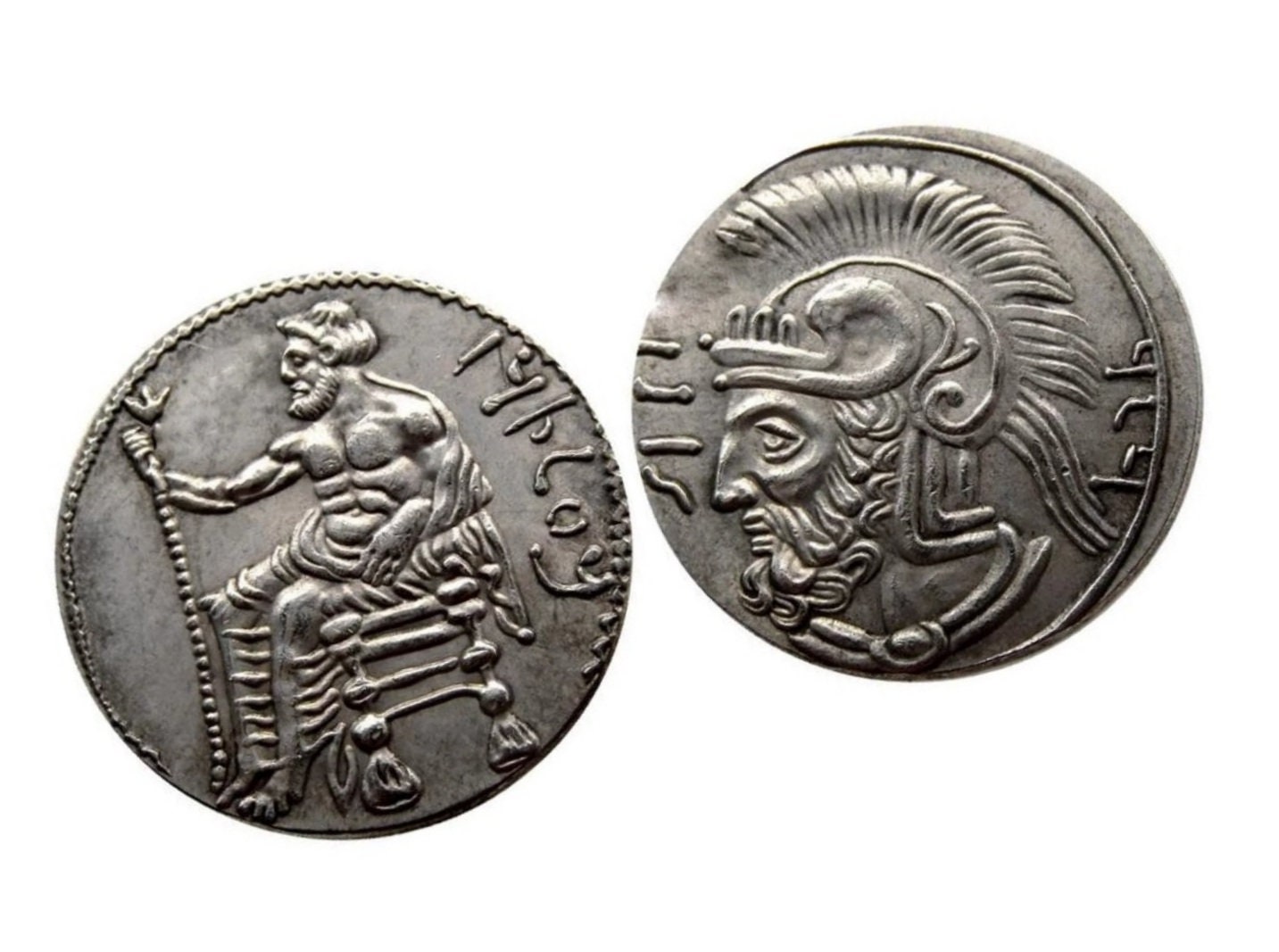 Ancient Cilicia Tarsos Pharnabazos Satrap AR Stater, Silver 925 Plated ...