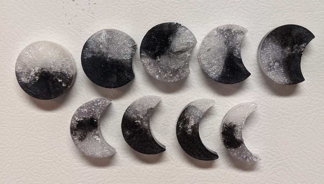 Moon Phase Magnets - Etsy