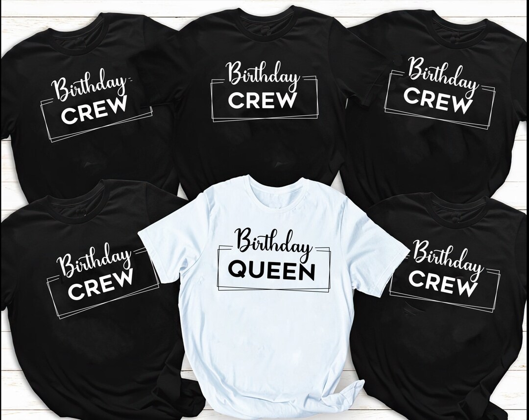 Birthday Group Shirt, Birthday Crew Shirts, Birthday Squad Tshirt, Its ...