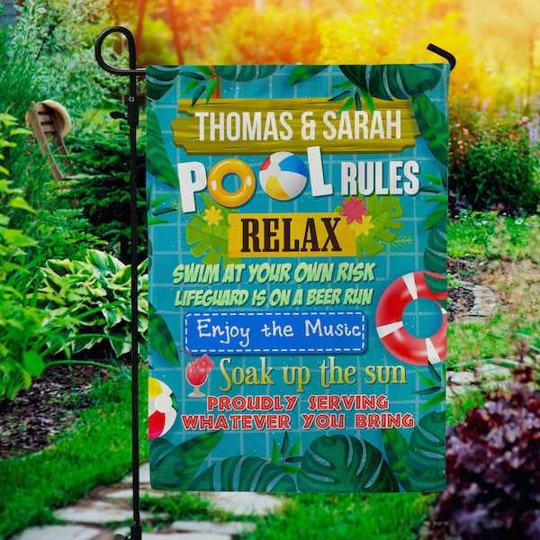 Funny Pool Signs - Etsy