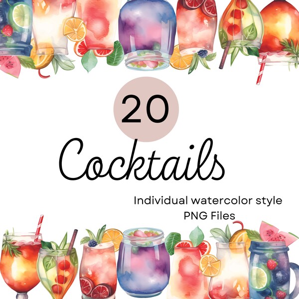 Mocktail Invitations - Etsy