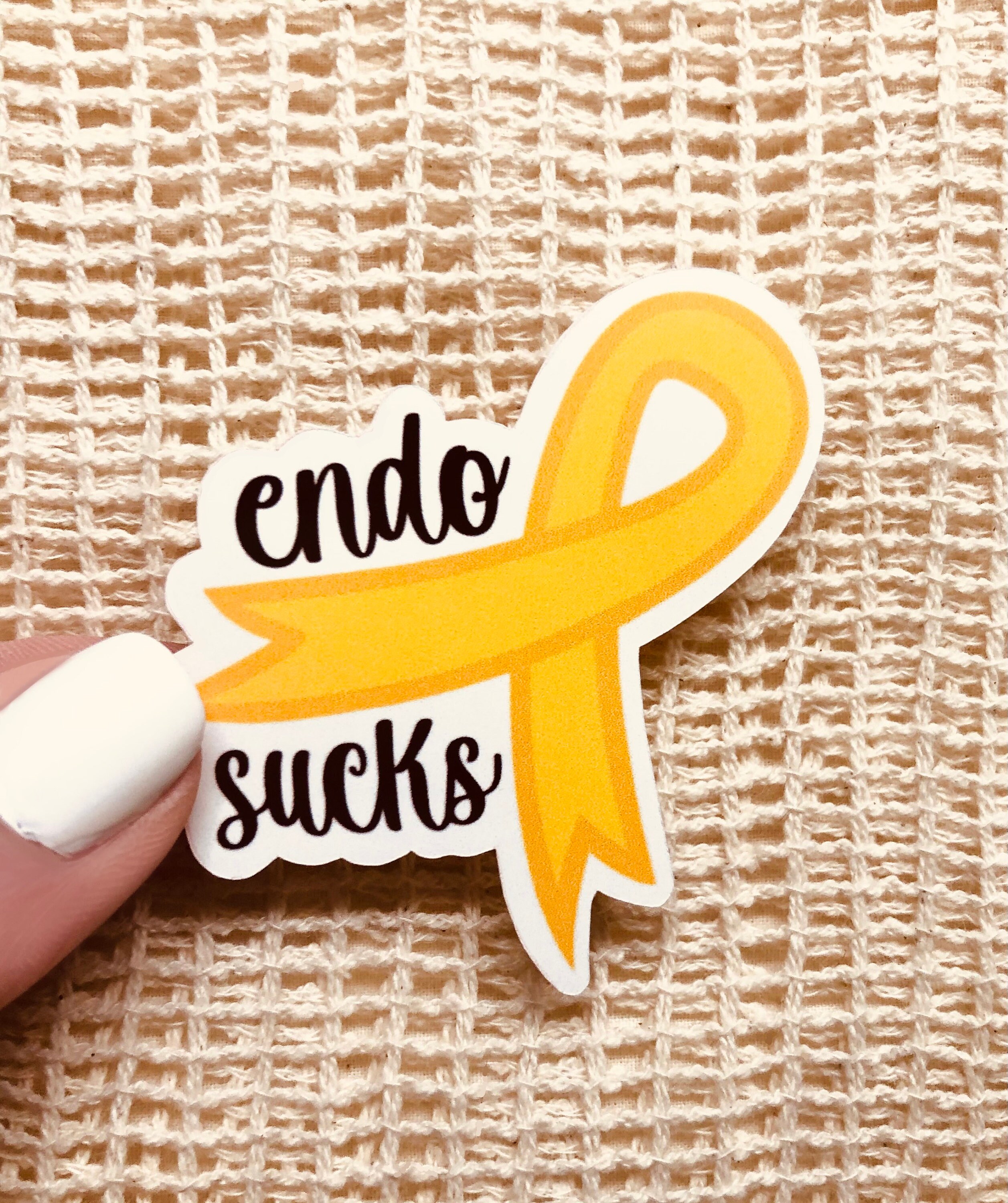 Endometriosis Sticker Pack Endo Sucks Stickers Endo - Etsy