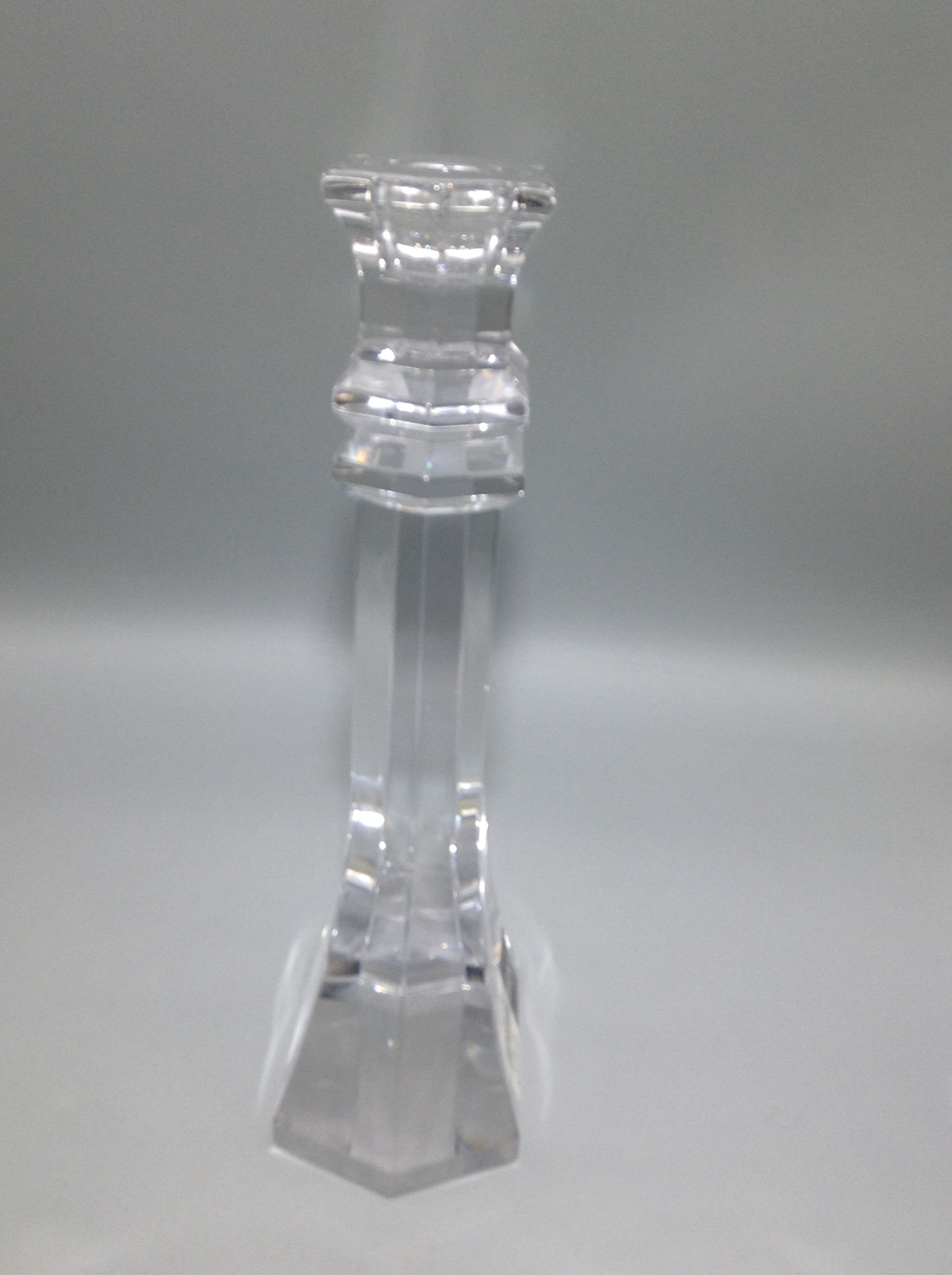 Mikasa Gothic Hall Full Lead Crystal German Candle Stick - Etsy