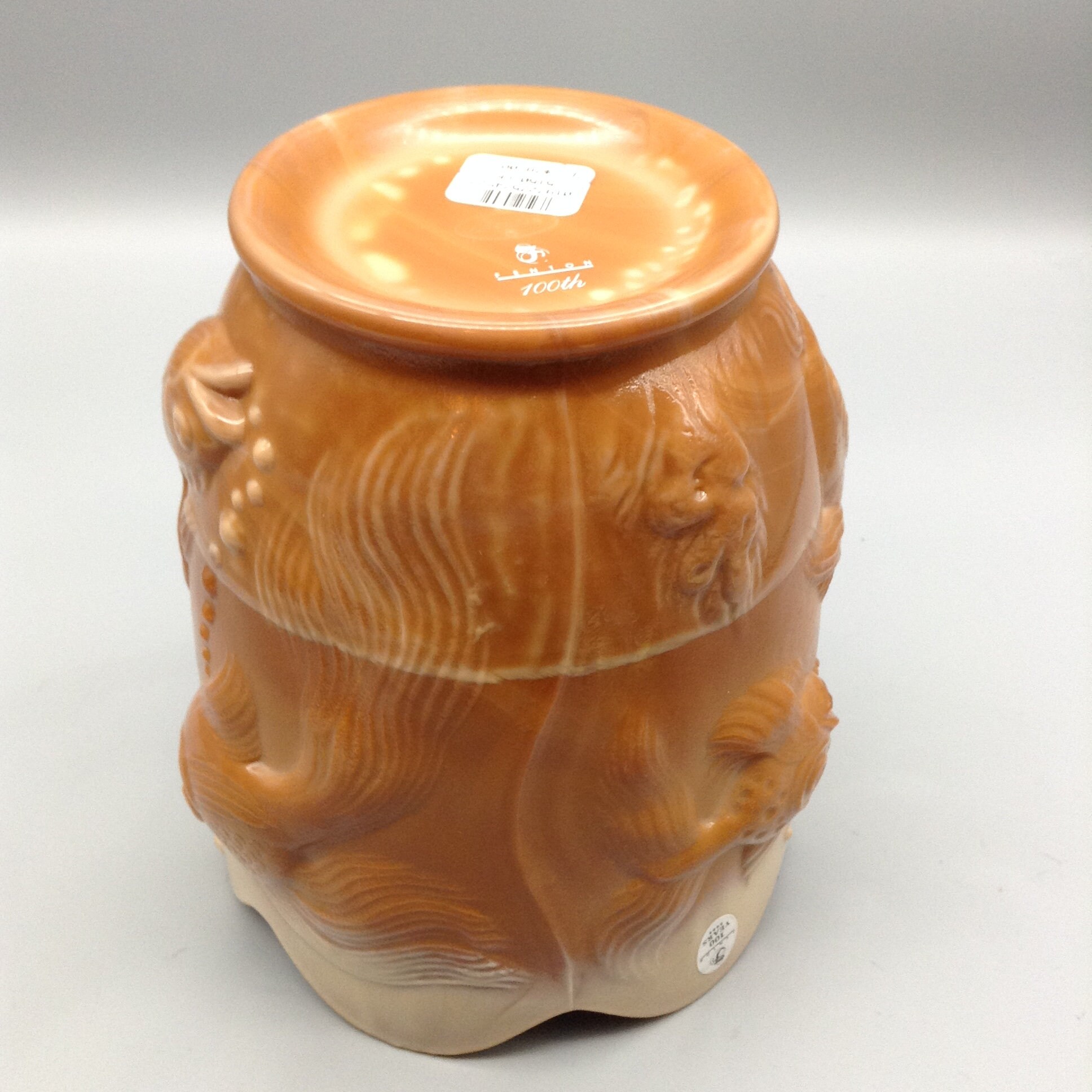 Fenton Atlantis Embossed Koi Fish Easter Chocolate 100TH | Etsy