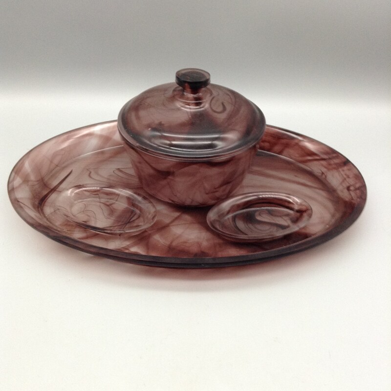 Glass Dresser Set - Etsy