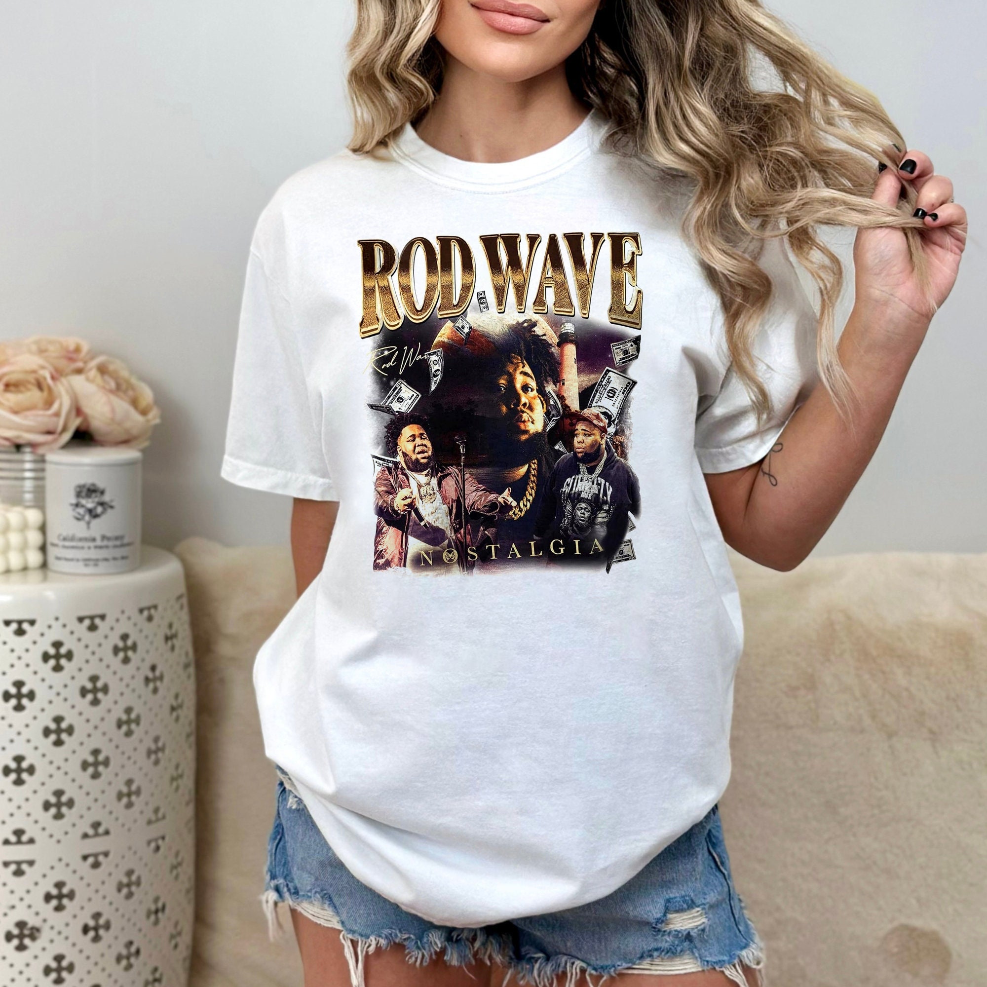Rod Wave Shirt, Rod Wave Nostalgia Rap Music Shirt, Tour 2023 Shirt ...