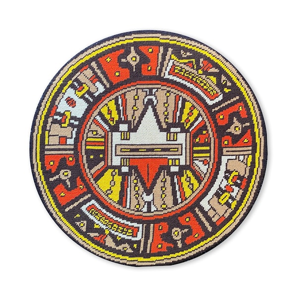 Geometric Needlepoint - Etsy