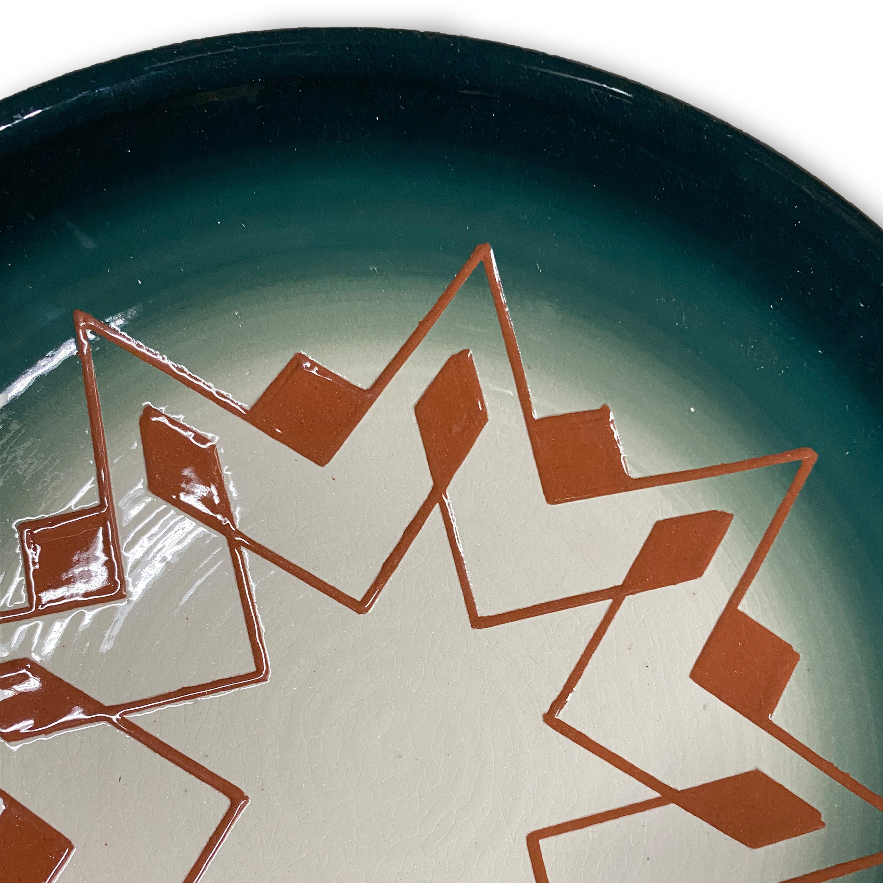 Juniper Glazed Terracotta Platter - Etsy