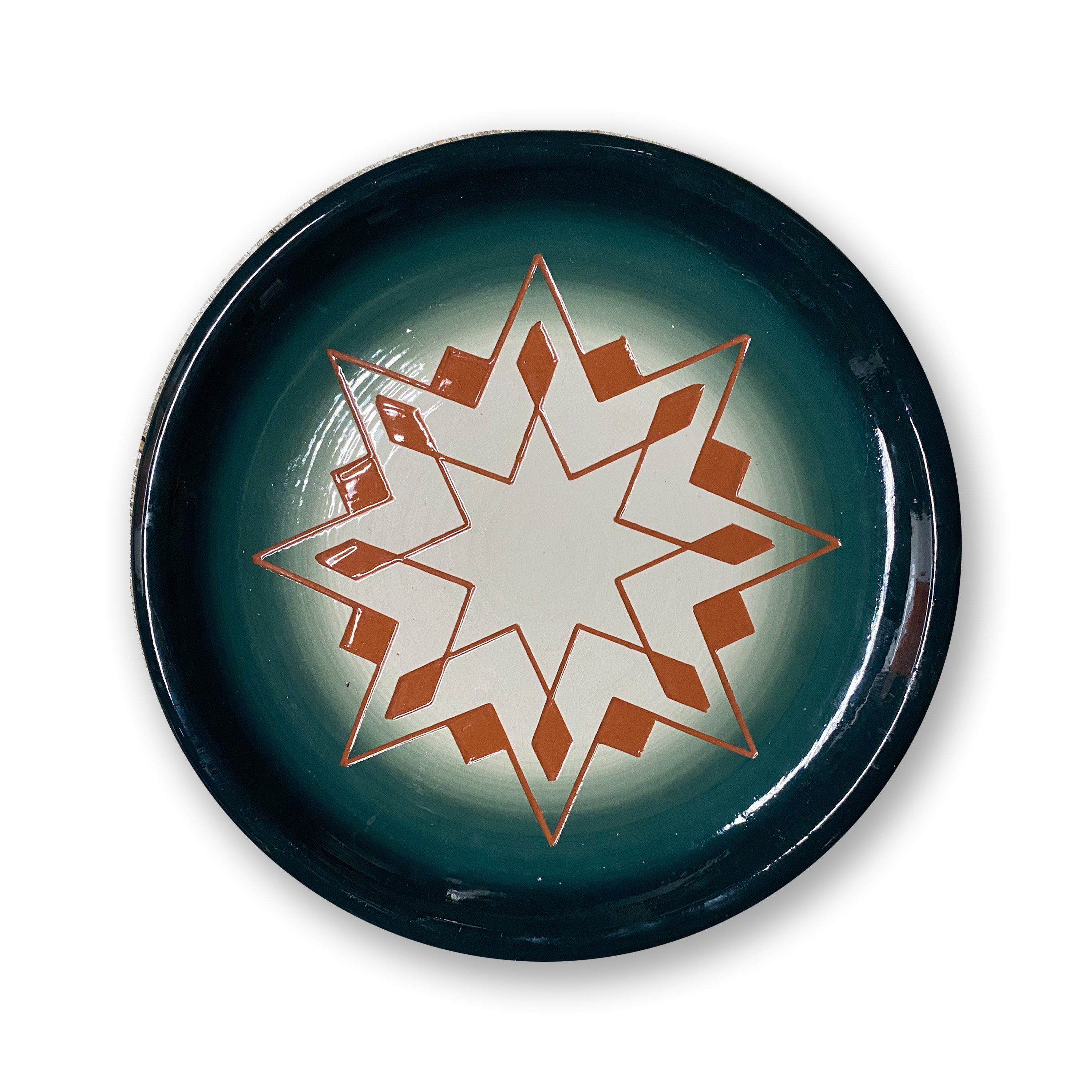 Juniper Glazed Terracotta Platter - Etsy