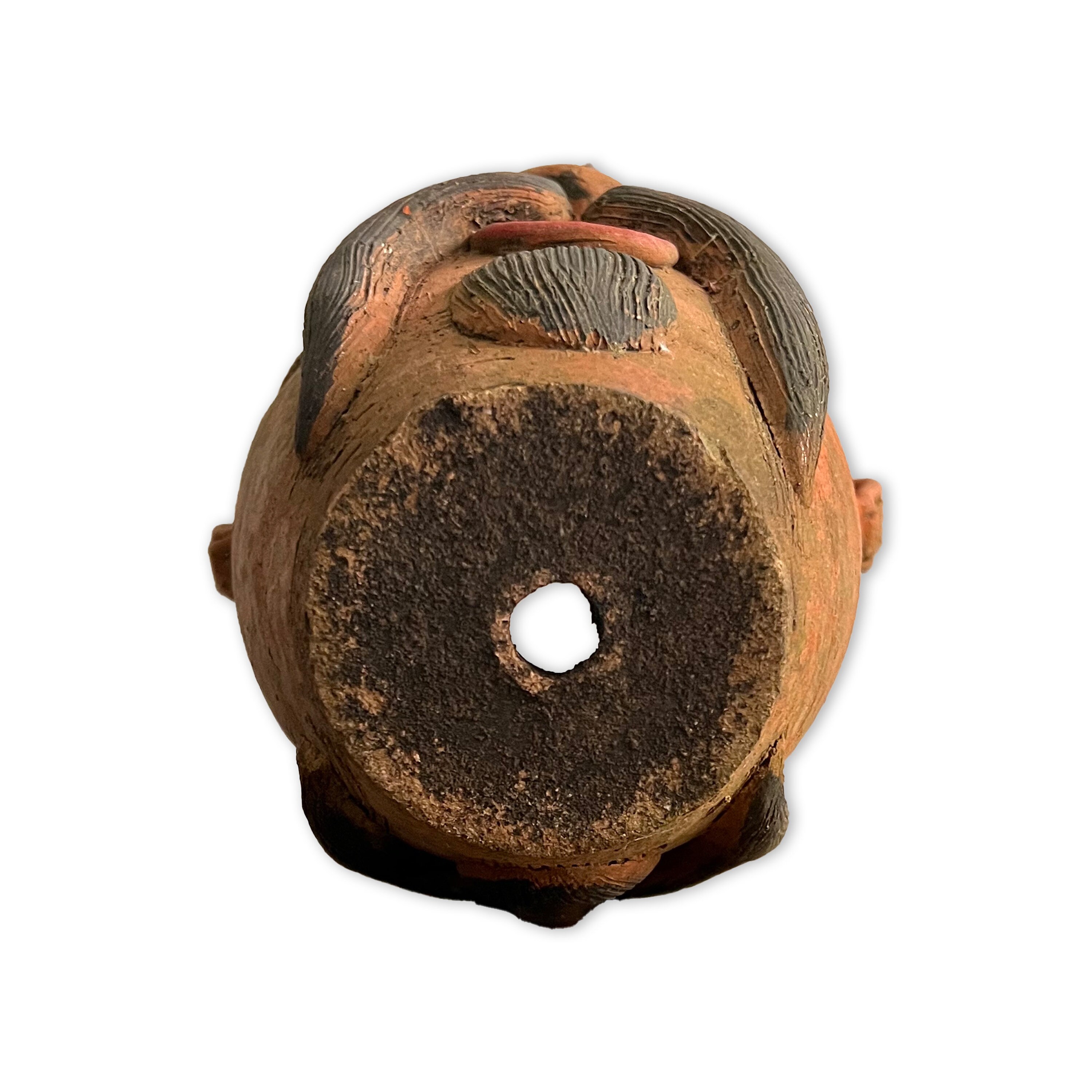 Mexican Folk Art Terracotta Face Planters (male and Female) - Etsy