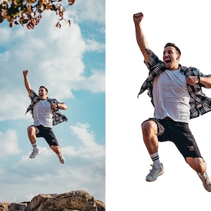 Remove Background Service! Delete Background, Cut Person From Image ...
