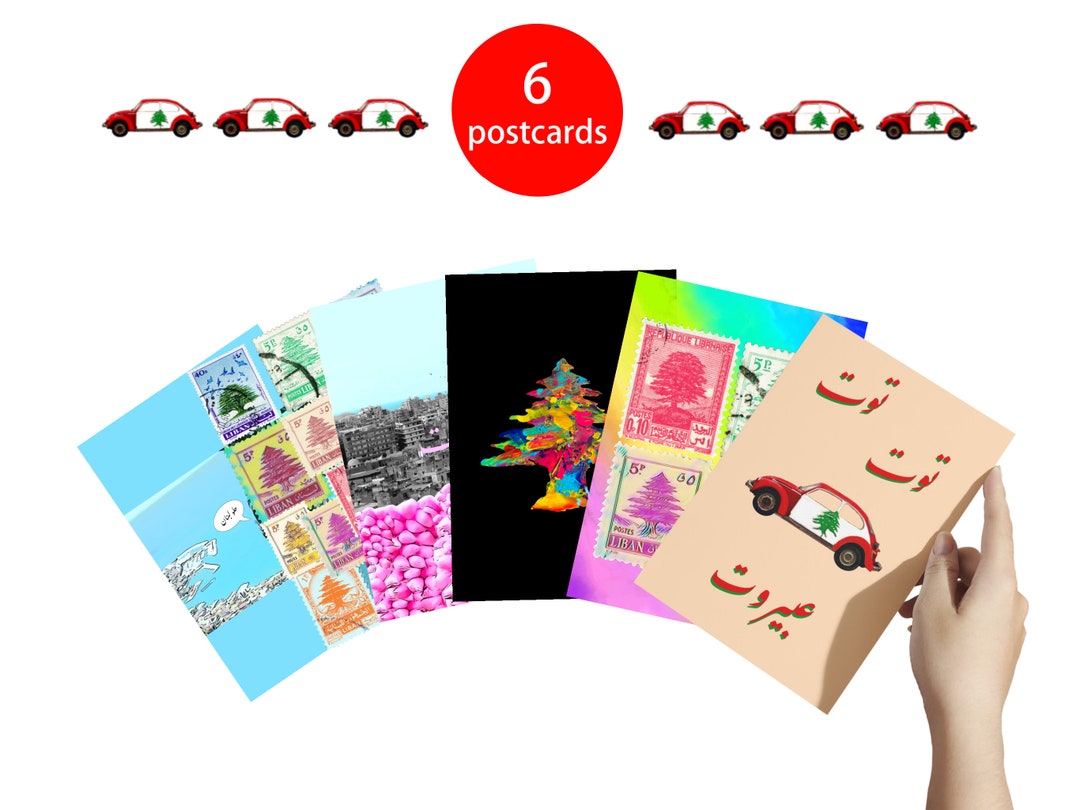 Lot of Lebanese Prints, Lebanese Pack Postcards - Etsy