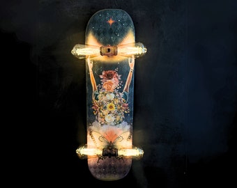 Skateboard Lamp Kit Vertical Mount - Etsy
