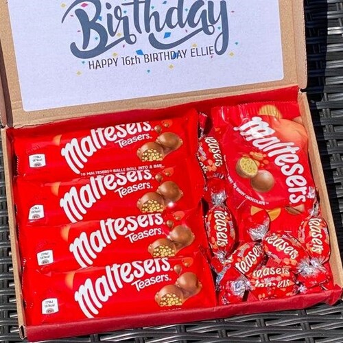 Maltesers Teasers Chocolate Hamper Gift Box Letterbox Gift | Etsy