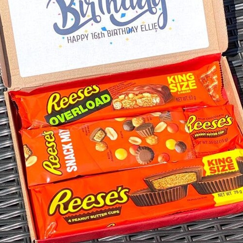 Reeses Gift Box Handmade Reese's Hamper Reeces - Etsy