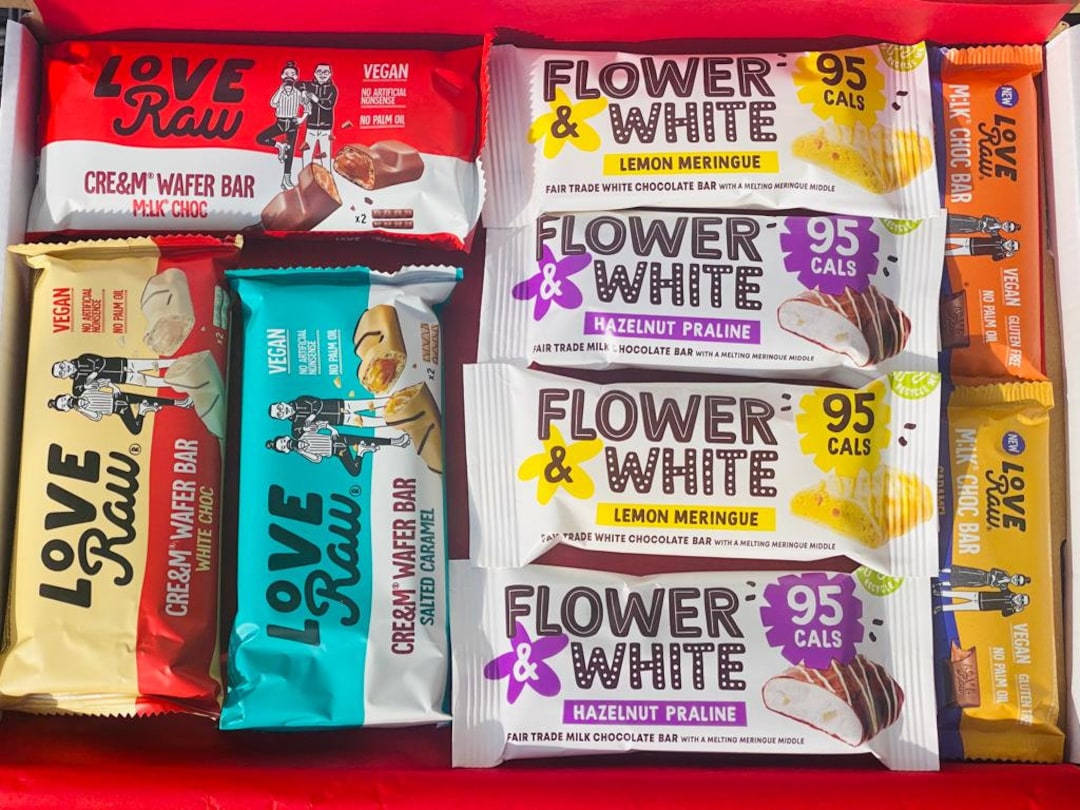 Vegan Chocolate Gift Box | Vegan Letterbox Hamper | Treat Present ...