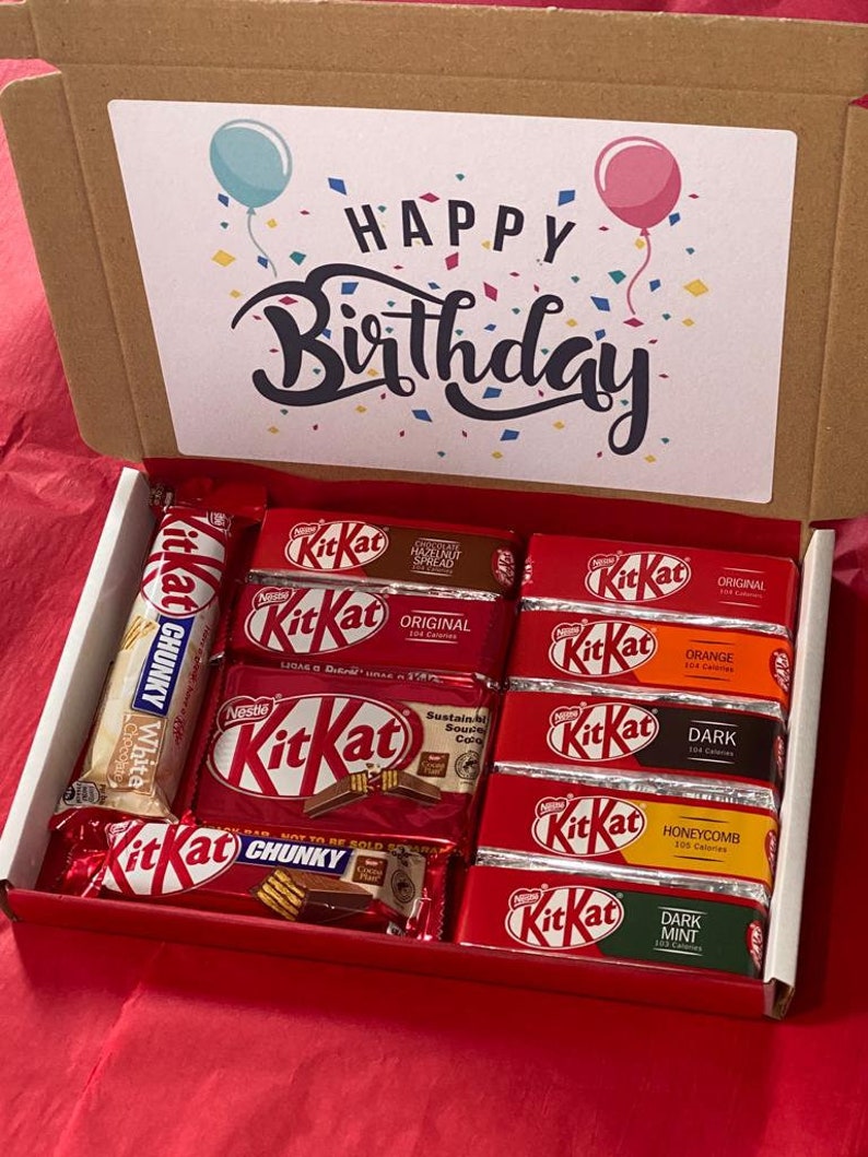 Personalised Letterbox Kitkat Chocolates Hamper, Gifts for Her, Best ...