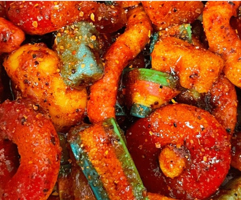 Chamoy Tajin Mexican Spicy Savoury Tangy Sweets Chamoy Candy/ - Etsy