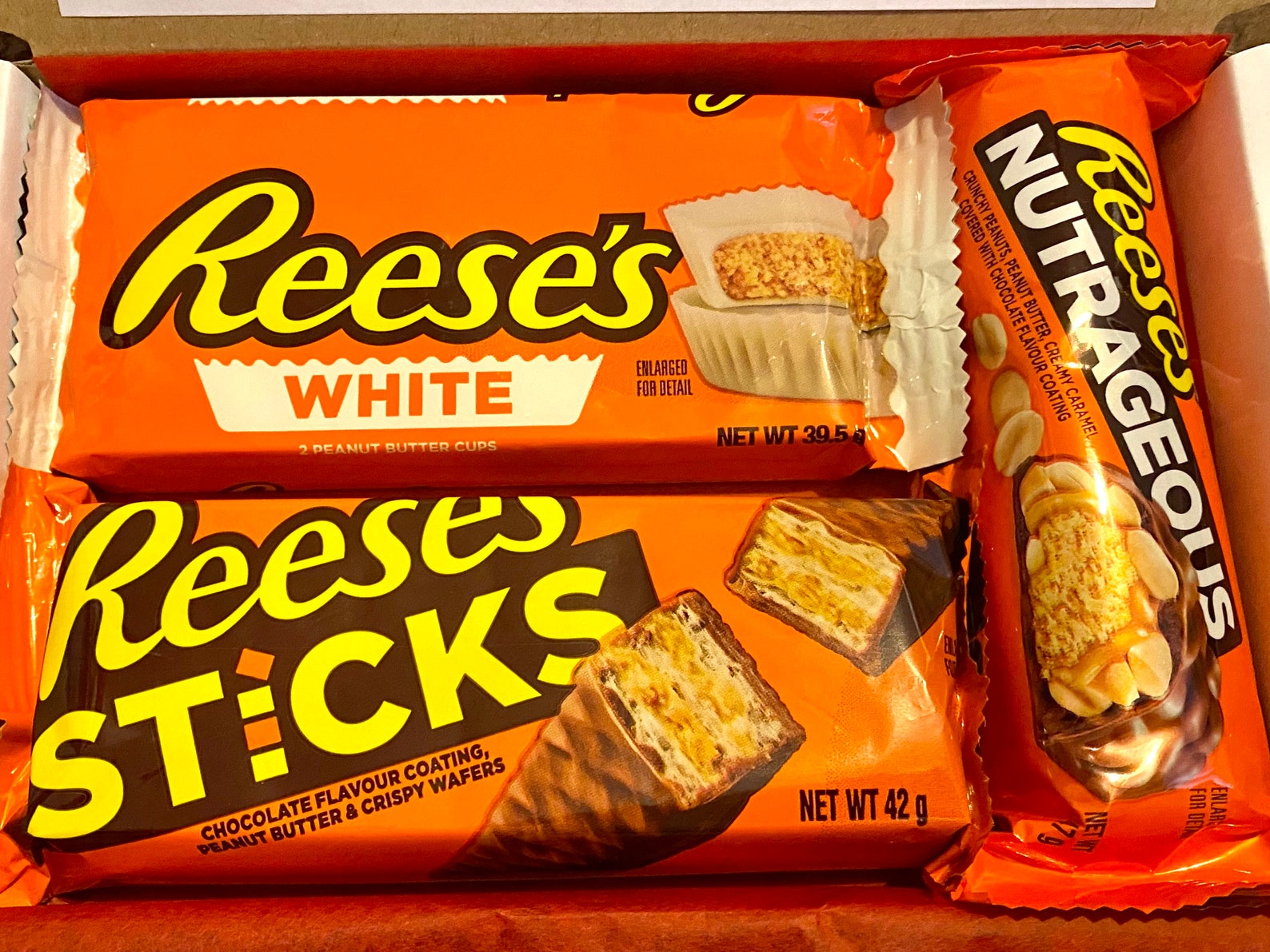 Reeses Gift Box Handmade Reese's Hamper Reeces Chocolate Present Free ...