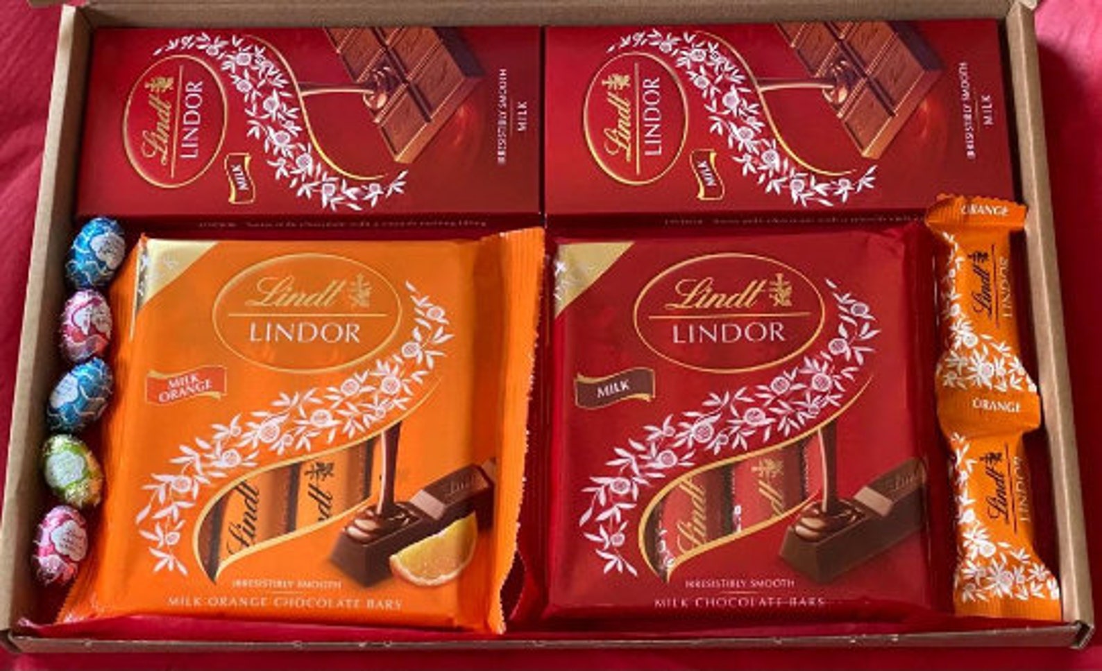 Lindt Lindor Chocolate Hamper Gift Box Letterbox Gift Birthday - Etsy