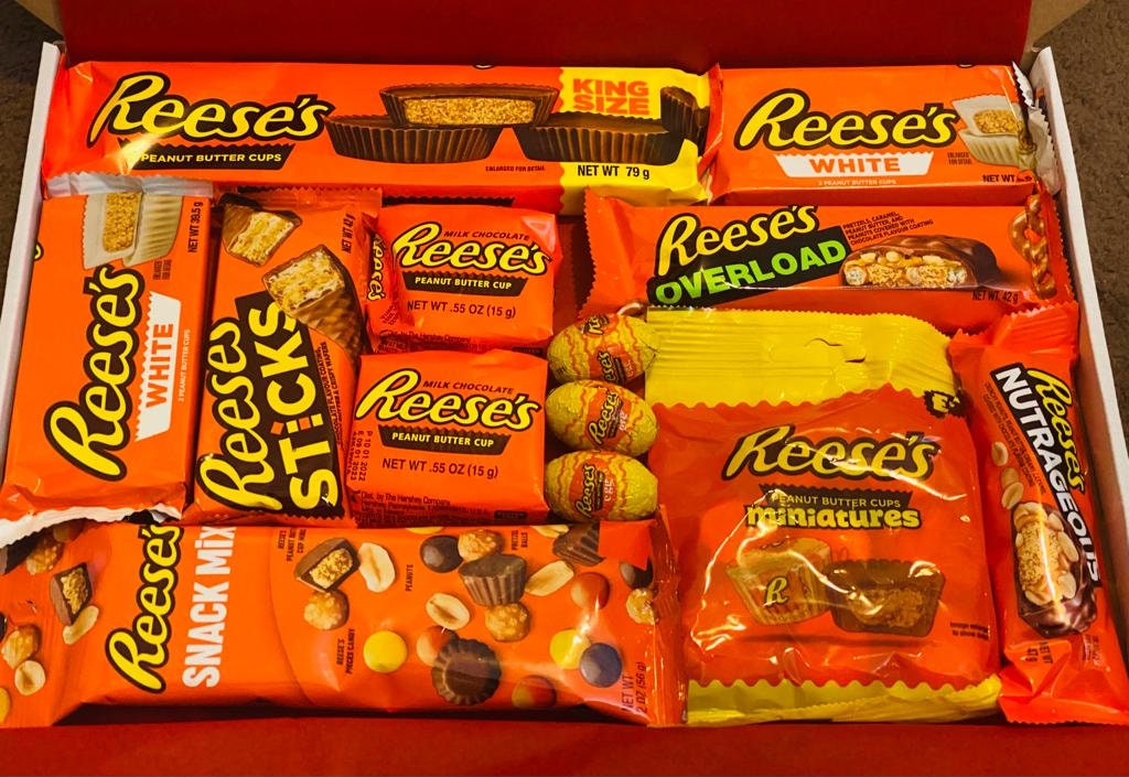 Reeses Gift Box Handmade Reese's Hamper Reeces - Etsy UK