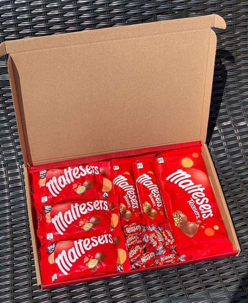 Maltesers Teasers Chocolate Hamper Gift Box Letterbox Gift | Etsy UK