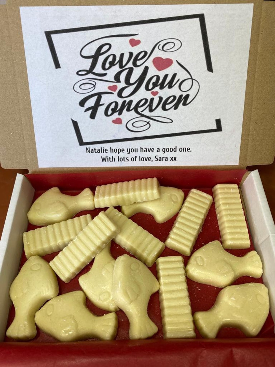 Personalised Tiny Treats! Little Box of Chocolate Retro Sweets. Ideal ...