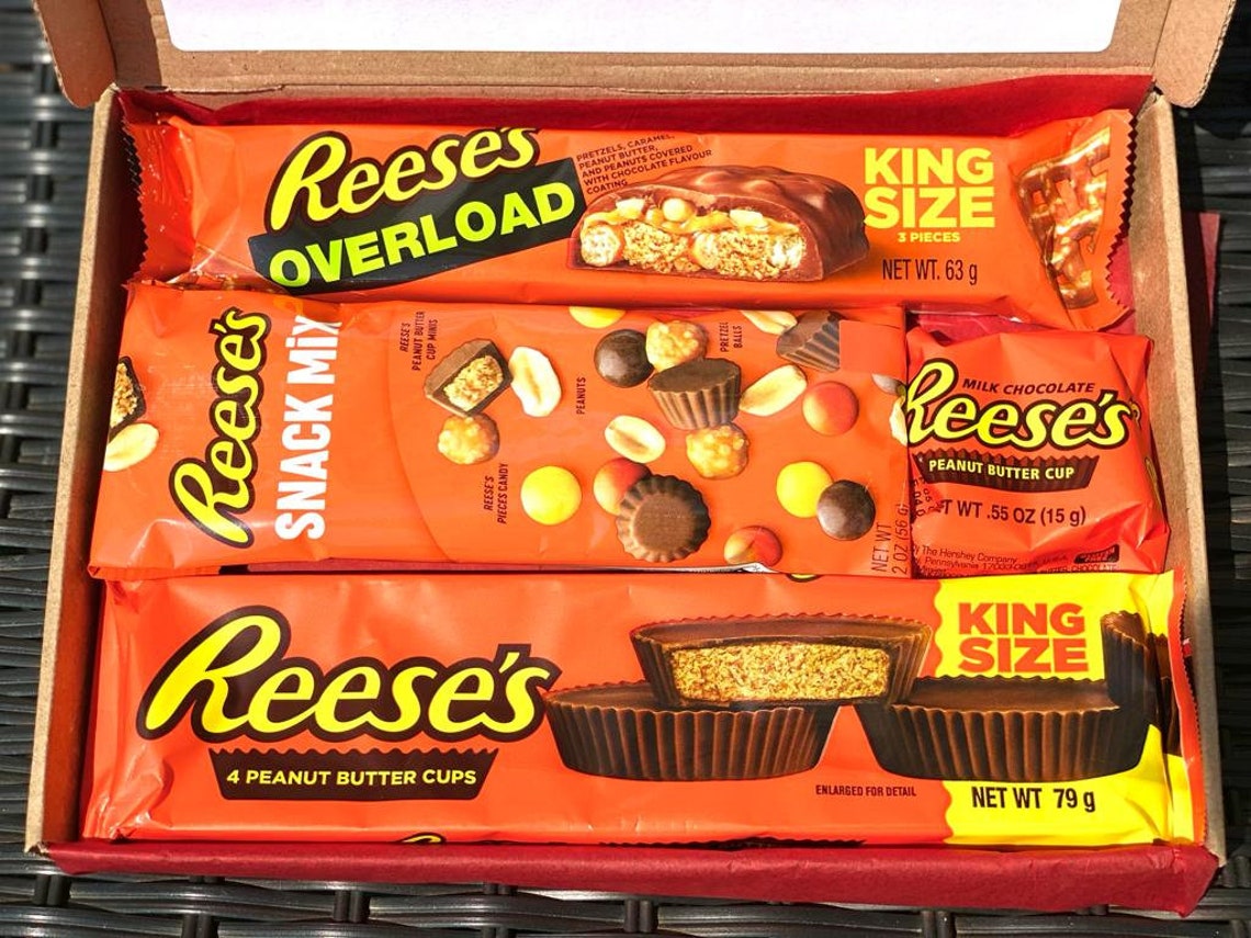 Reeses Gift Box Handmade Reese's Hamper Reeces - Etsy UK