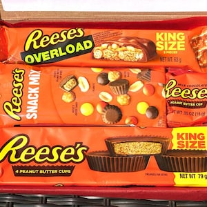 Reeses Gift Box | Handmade Reese's Hamper | Reeces Chocolate Present ...