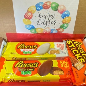 Personalised Reeces Chocolate Sweet Hamper | Reeses Christmas Gift Box ...