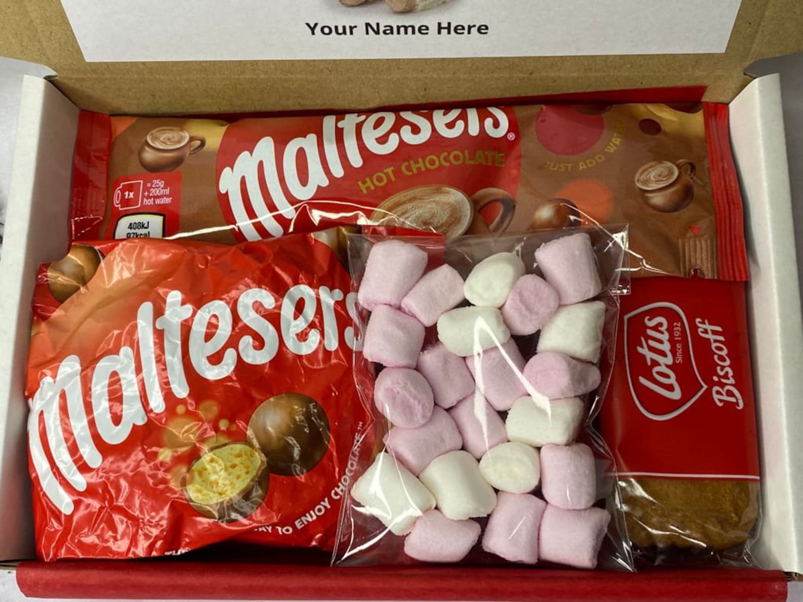 Hug in a Mug Hot Chocolate Marshmallows Biscuits Send | Etsy