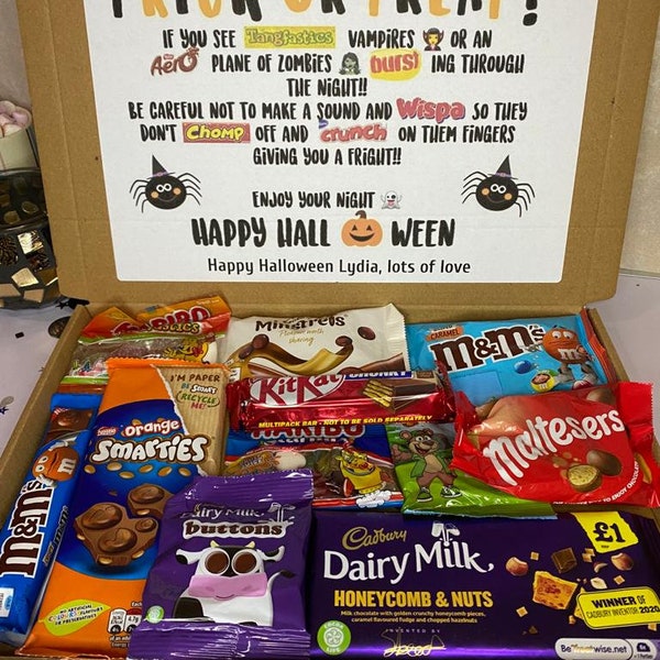 Halloween Gift Box - Etsy