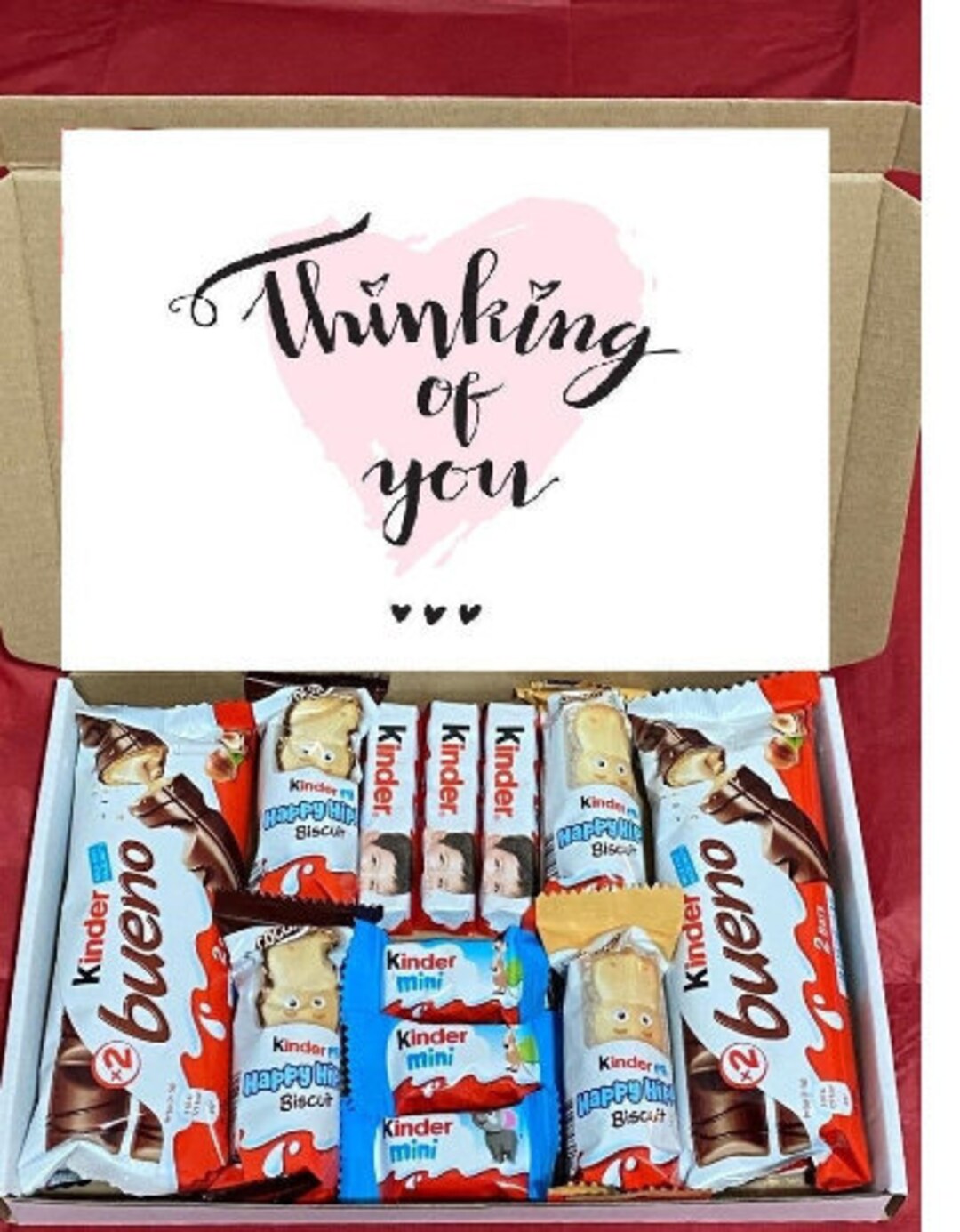 Kinder Chocolate Hamper Gift Box Letterbox Gift Birthday Gift - Etsy