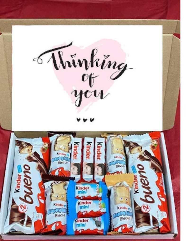 Kinder Chocolate Hamper Gift Box Letterbox Gift Birthday Gift - Etsy UK