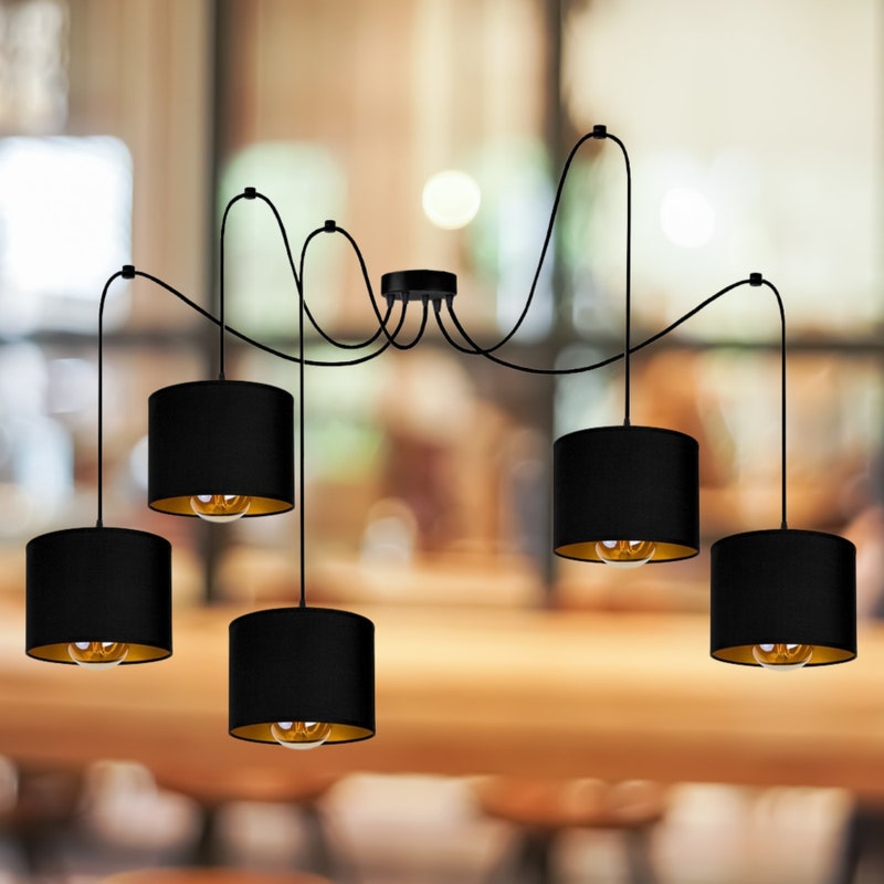 Spider Light Fixture - Etsy