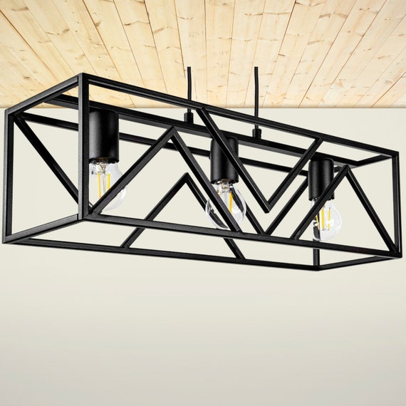 Ceiling Lamp Lamp Ceiling Lamp Grid Black 5 230V Loft - Etsy