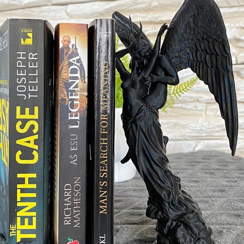 Angel and Devil Kiss Bookend / 3D Printed | Etsy