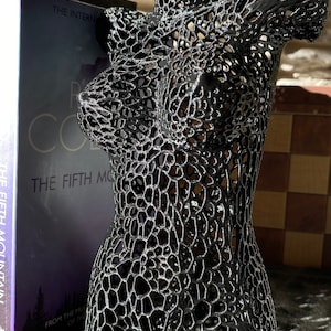 Female Torso Wireframe Bookend / 3D Printed - Etsy