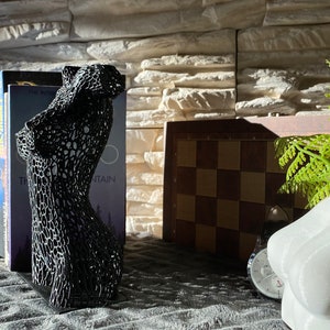 Female Torso Wireframe Bookend / 3D Printed - Etsy