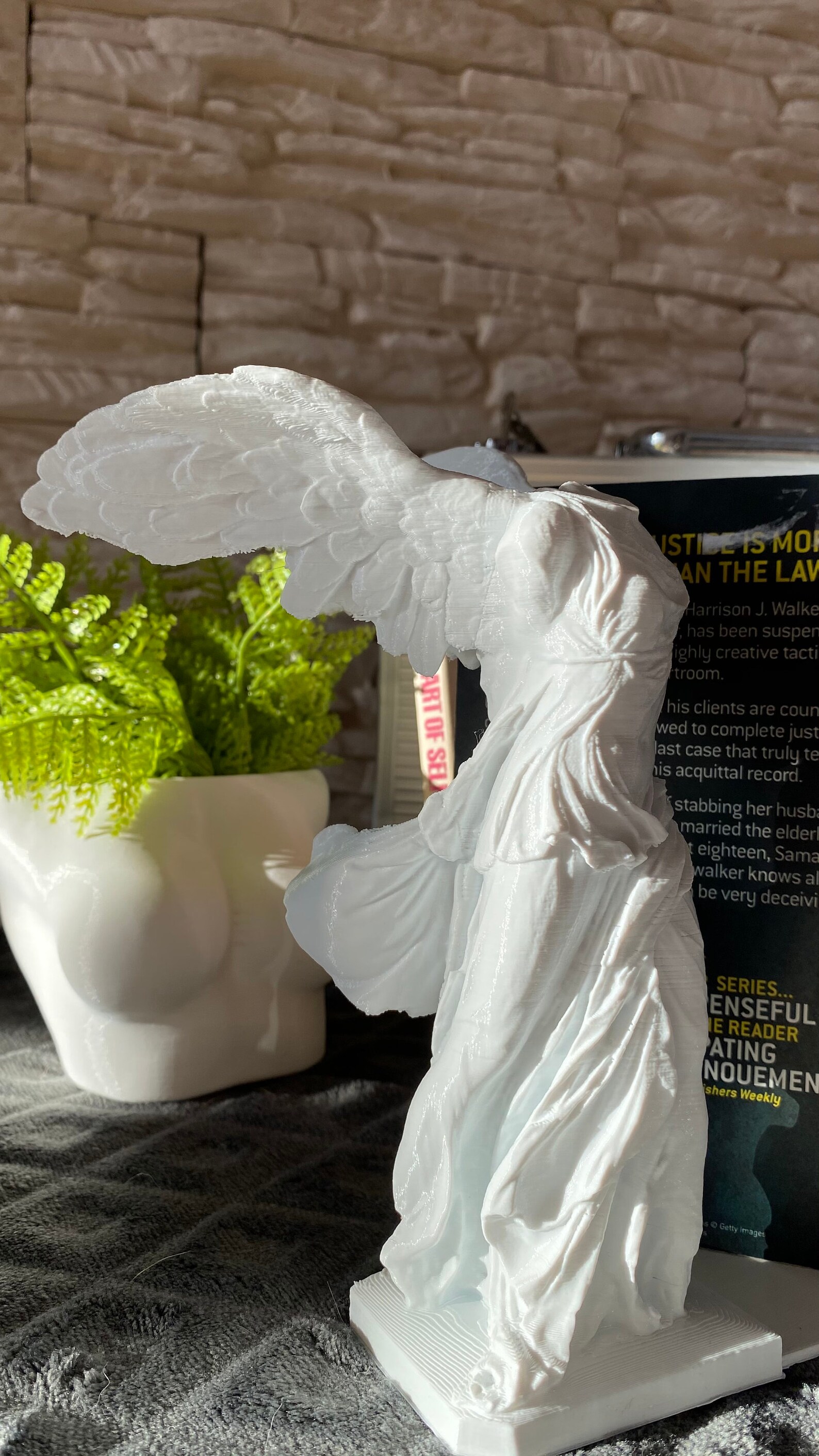 Victory Statue Bookend / 3D Printed - Etsy