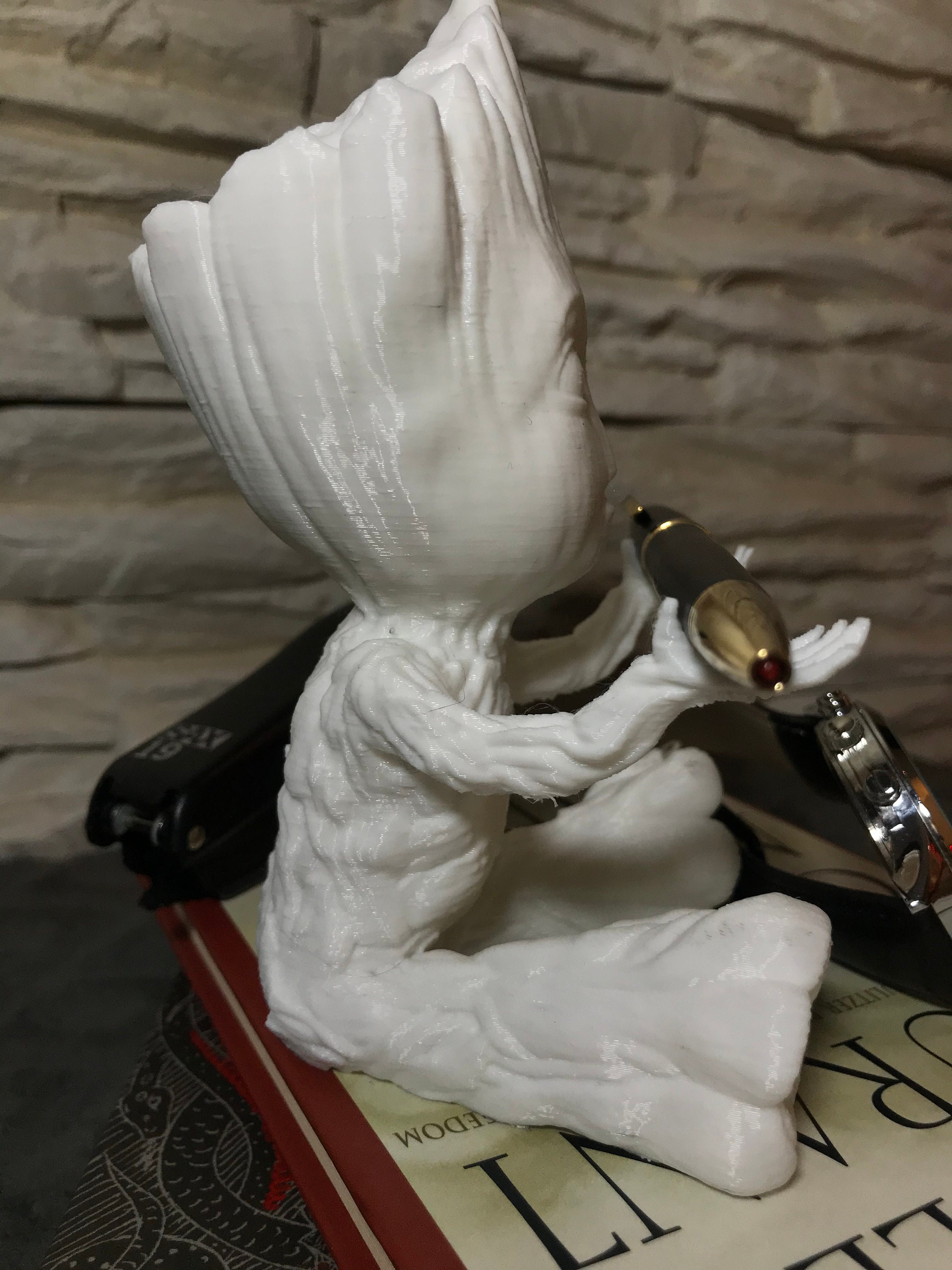 Baby Groot Pen Holder / Guardians of the Galaxy / 3D Printed | Etsy