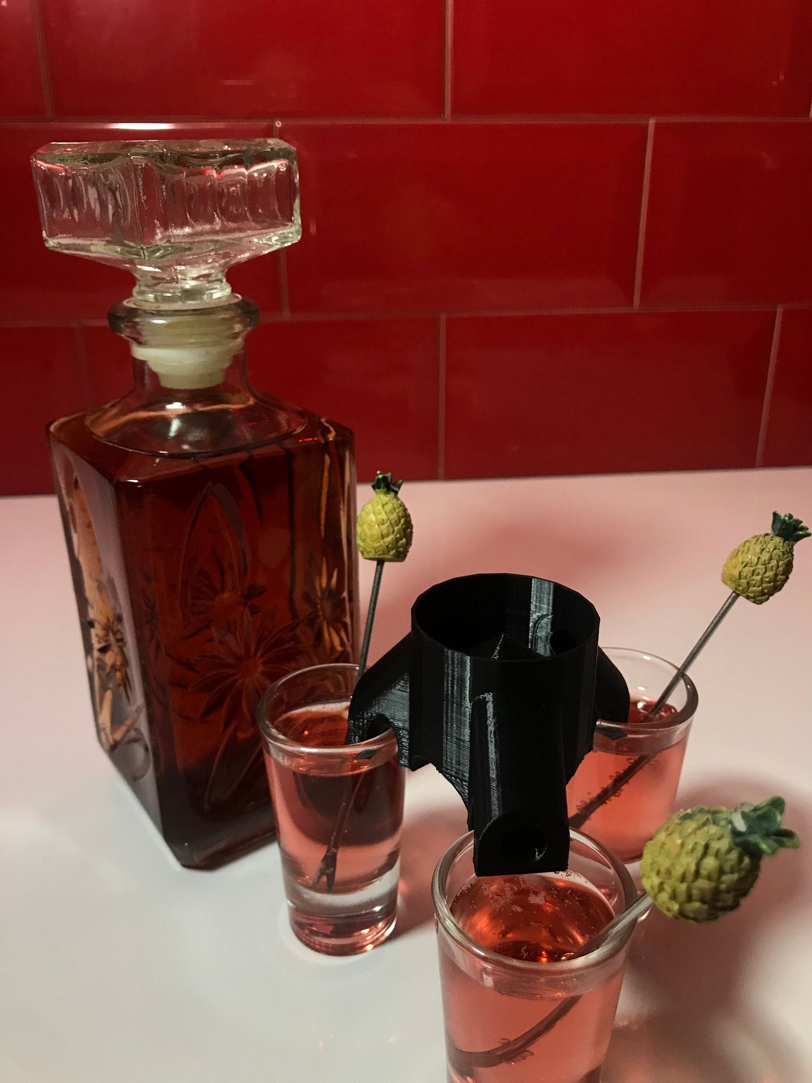 3-way SHOTS Dispenser / Party / 3D Printed / Liquor Dispenser - Etsy