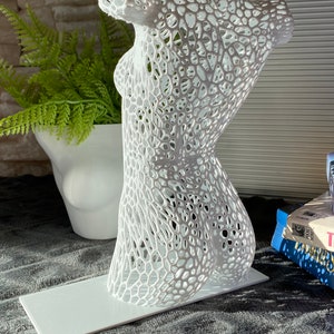 Female Torso Wireframe Bookend / 3D Printed - Etsy