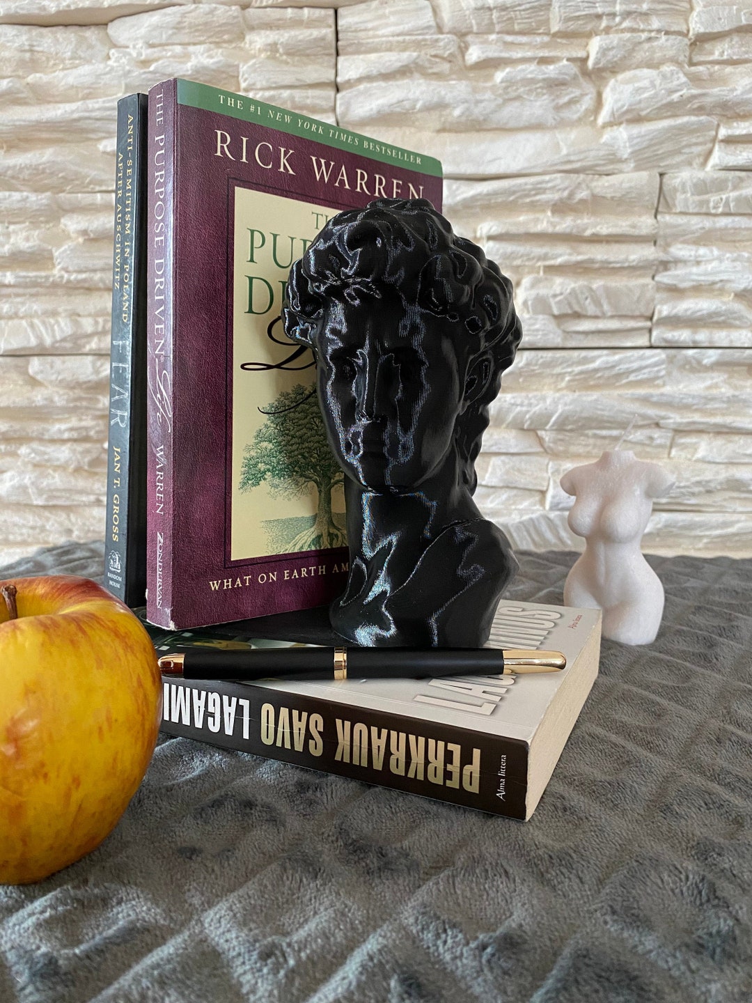 David by Michelangelo Statue Bookend / 3D Printed - Etsy