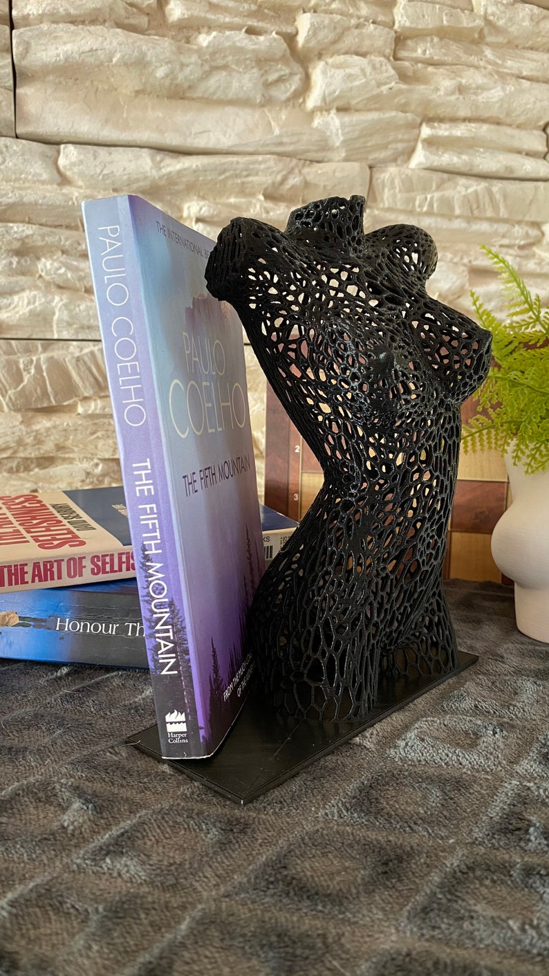 Female Torso Wireframe Bookend / 3D Printed - Etsy