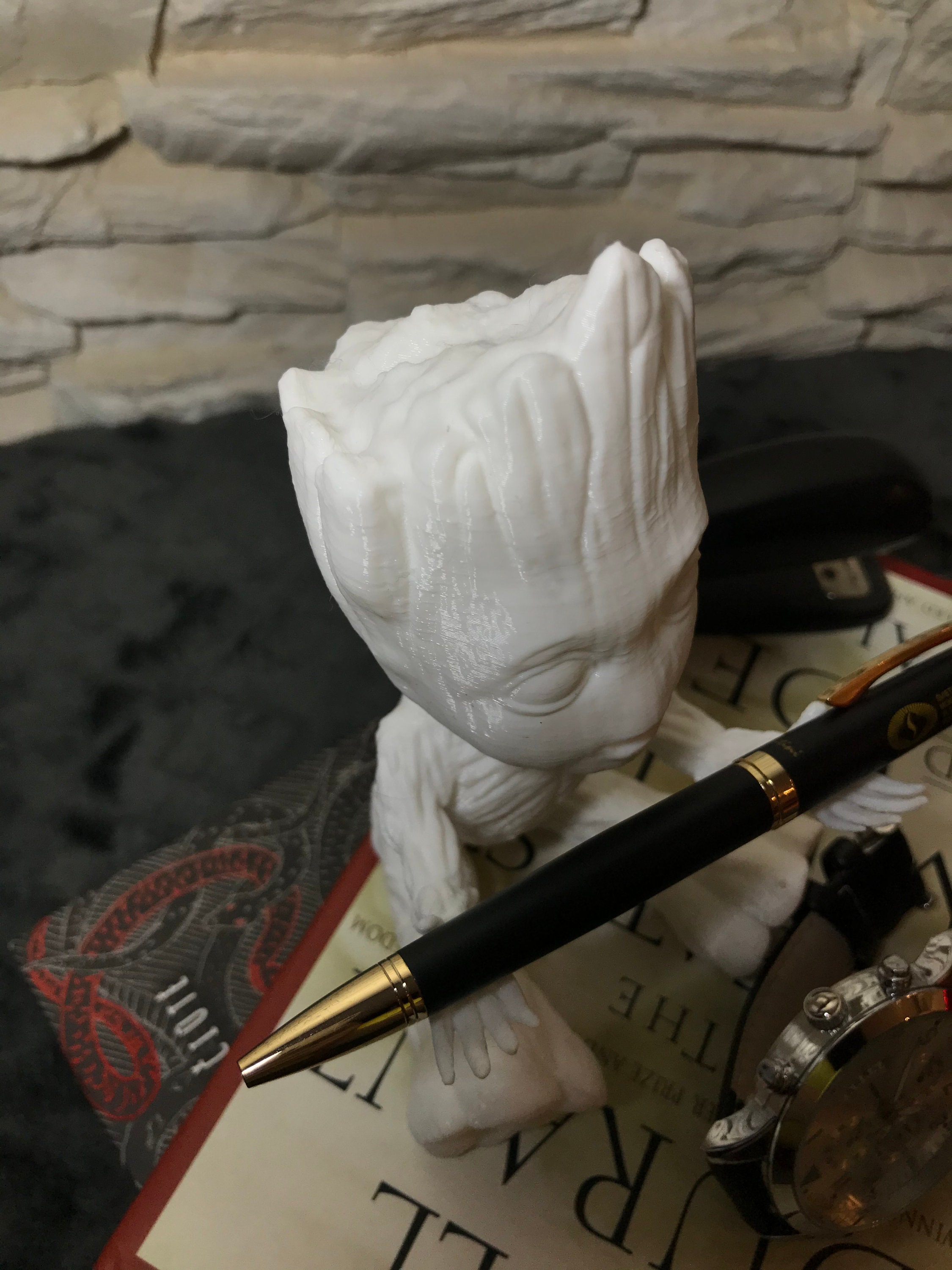 Baby Groot Pen Holder / Guardians of the Galaxy / 3D Printed | Etsy