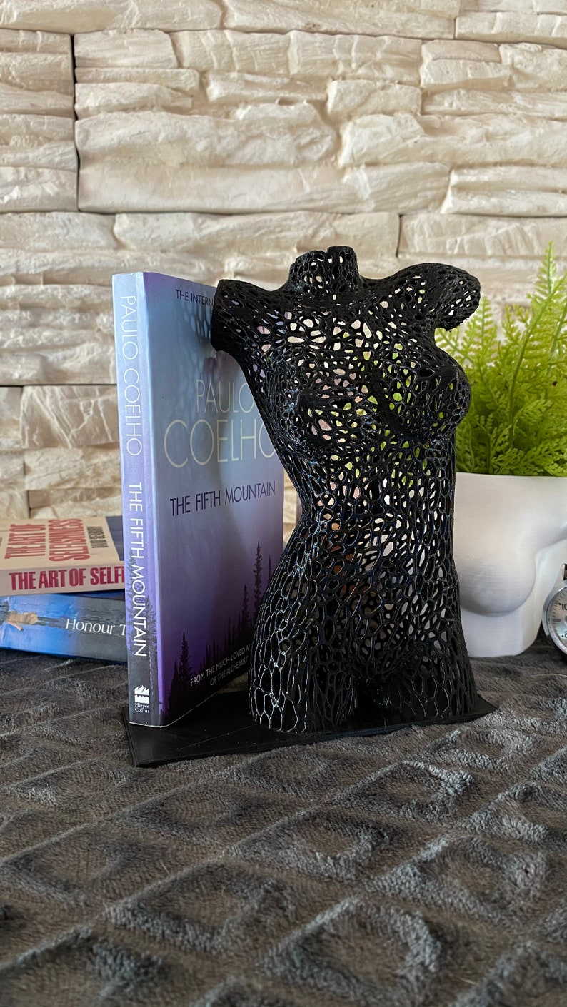 Female Torso Wireframe Bookend / 3D Printed - Etsy